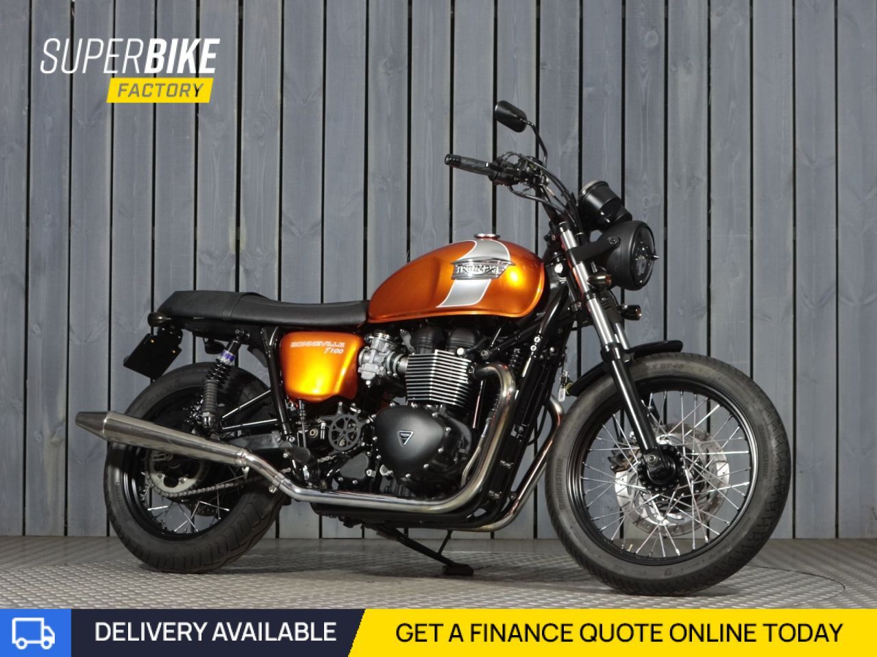 2015 TRIUMPH BONNEVILLE T100 - 5961 miles | Superbike Factory