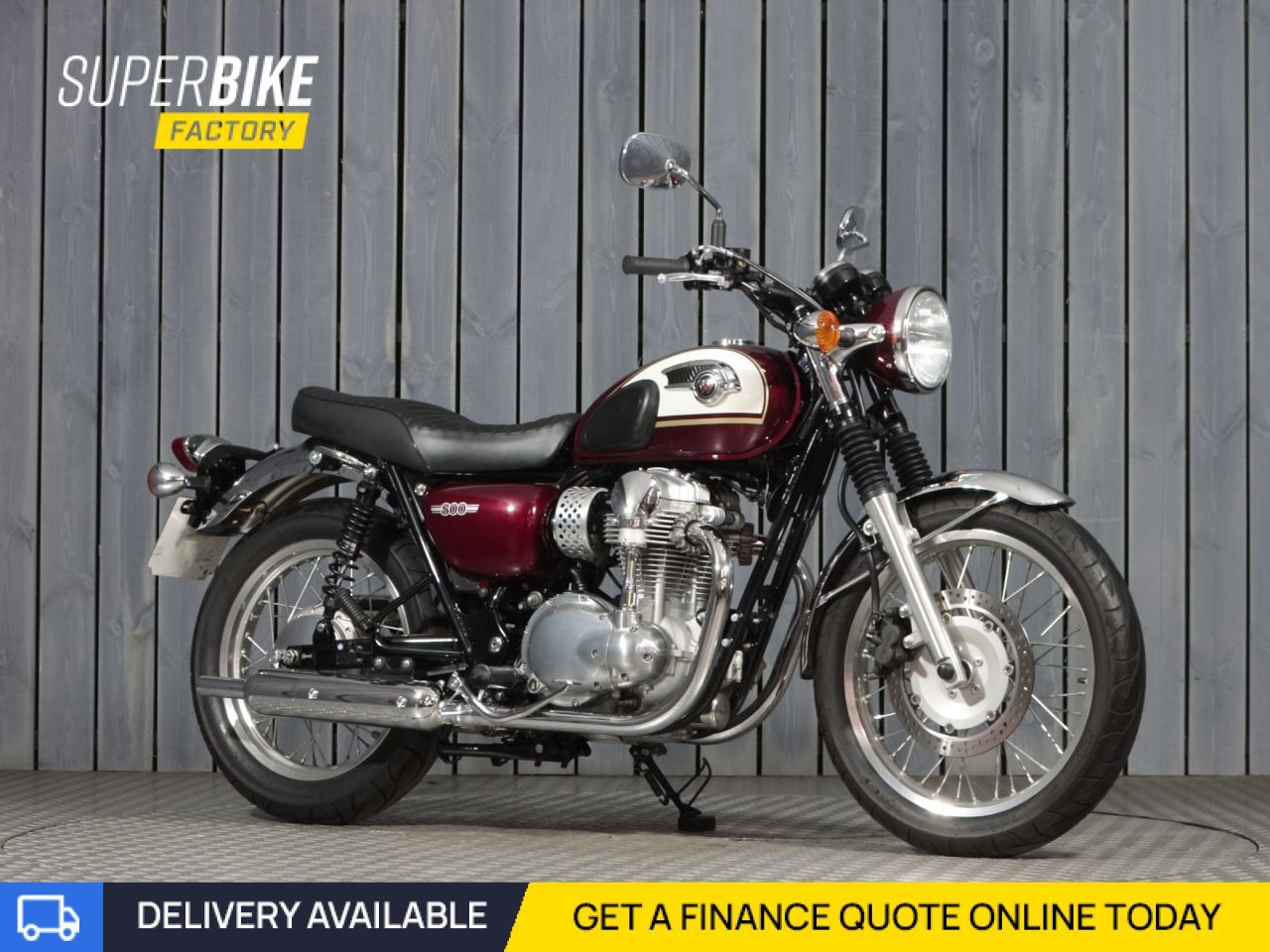 2016 KAWASAKI W800 RED with 6432 miles - Used Motorbikes Dealer ...