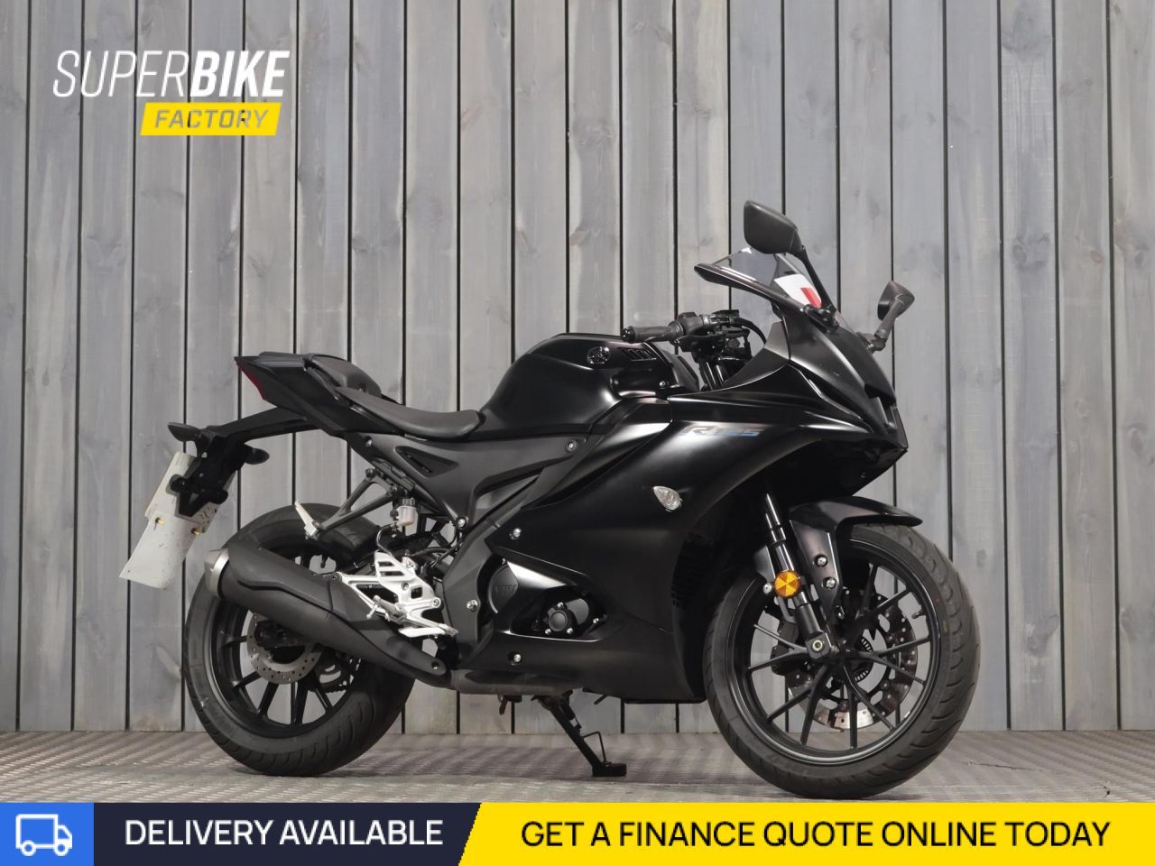 2024 YAMAHA R125 BLACK with 2169 miles - Used Motorbikes Dealer ...