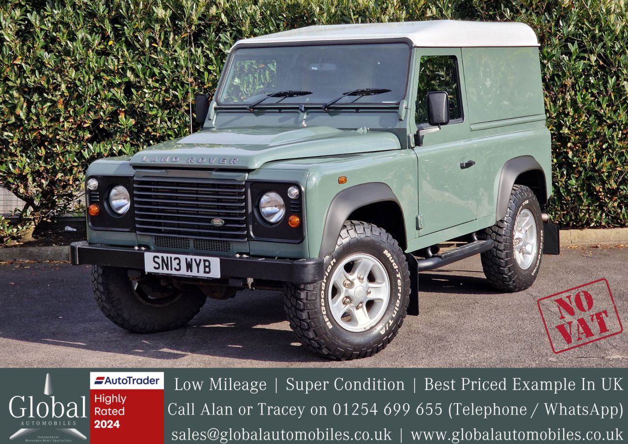 Land Rover Defender 90 2.2 TDCI Hard Top Suv 3dr Diesel Manual 4WD Swb ...