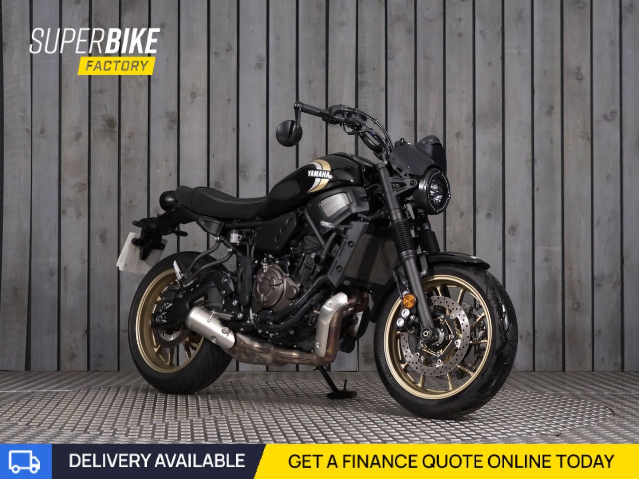 2024 YAMAHA XSR700 BLACK with 510 miles - Used Motorbikes Dealer ...