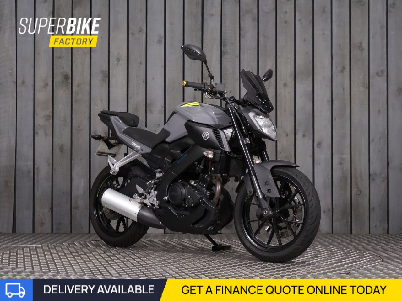 2016 YAMAHA MT-125 GREY with 9723 miles - Used Motorbikes Dealer ...