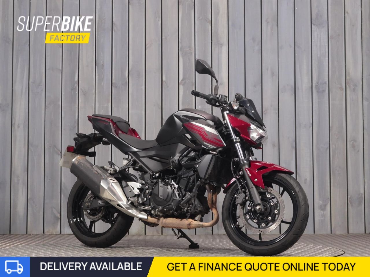 2020 KAWASAKI Z400 RED with 4153 miles - Used Motorbikes Dealer ...