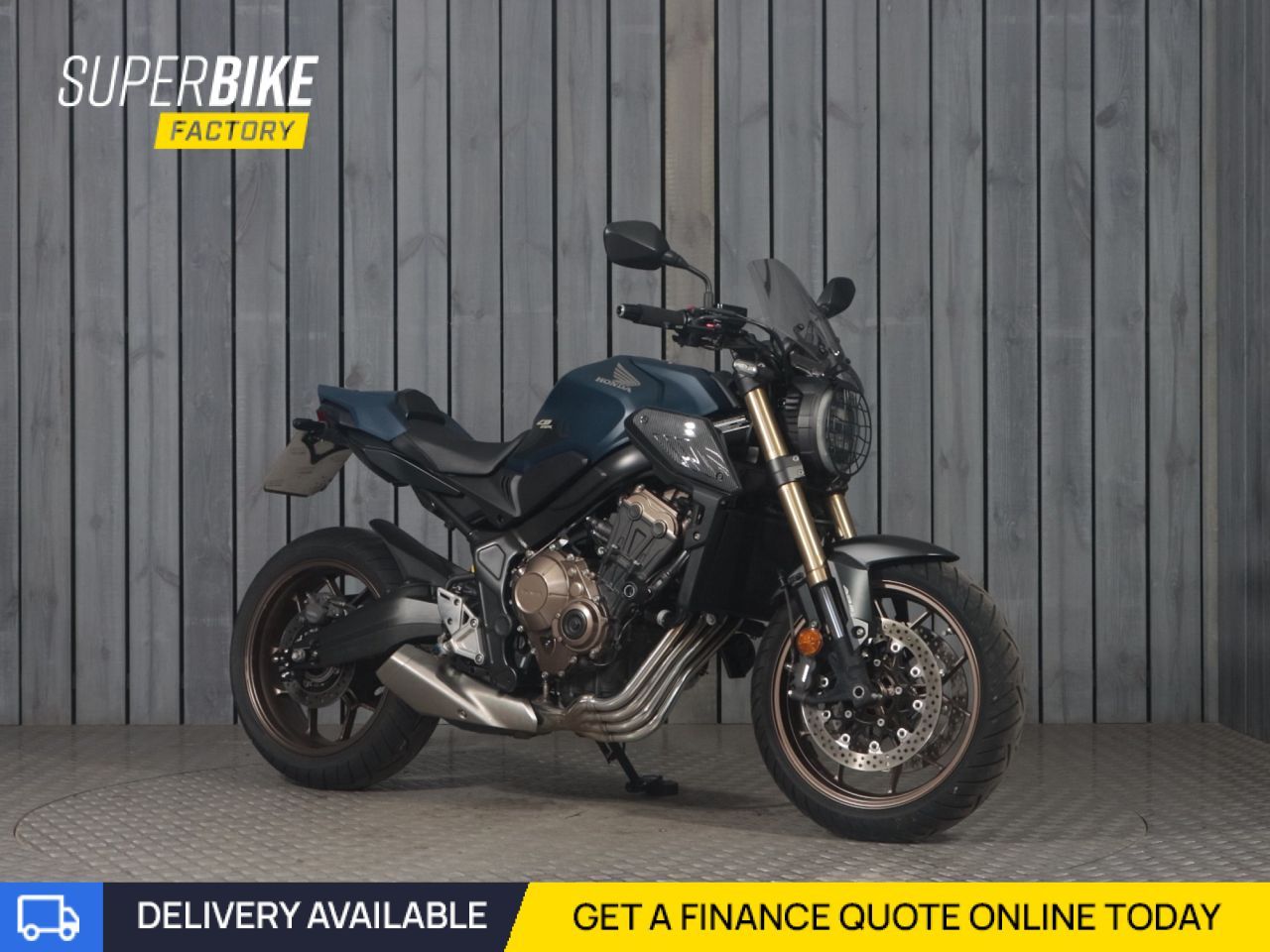 2020 HONDA CB650R BLUE with 9790 miles - Used Motorbikes Dealer ...