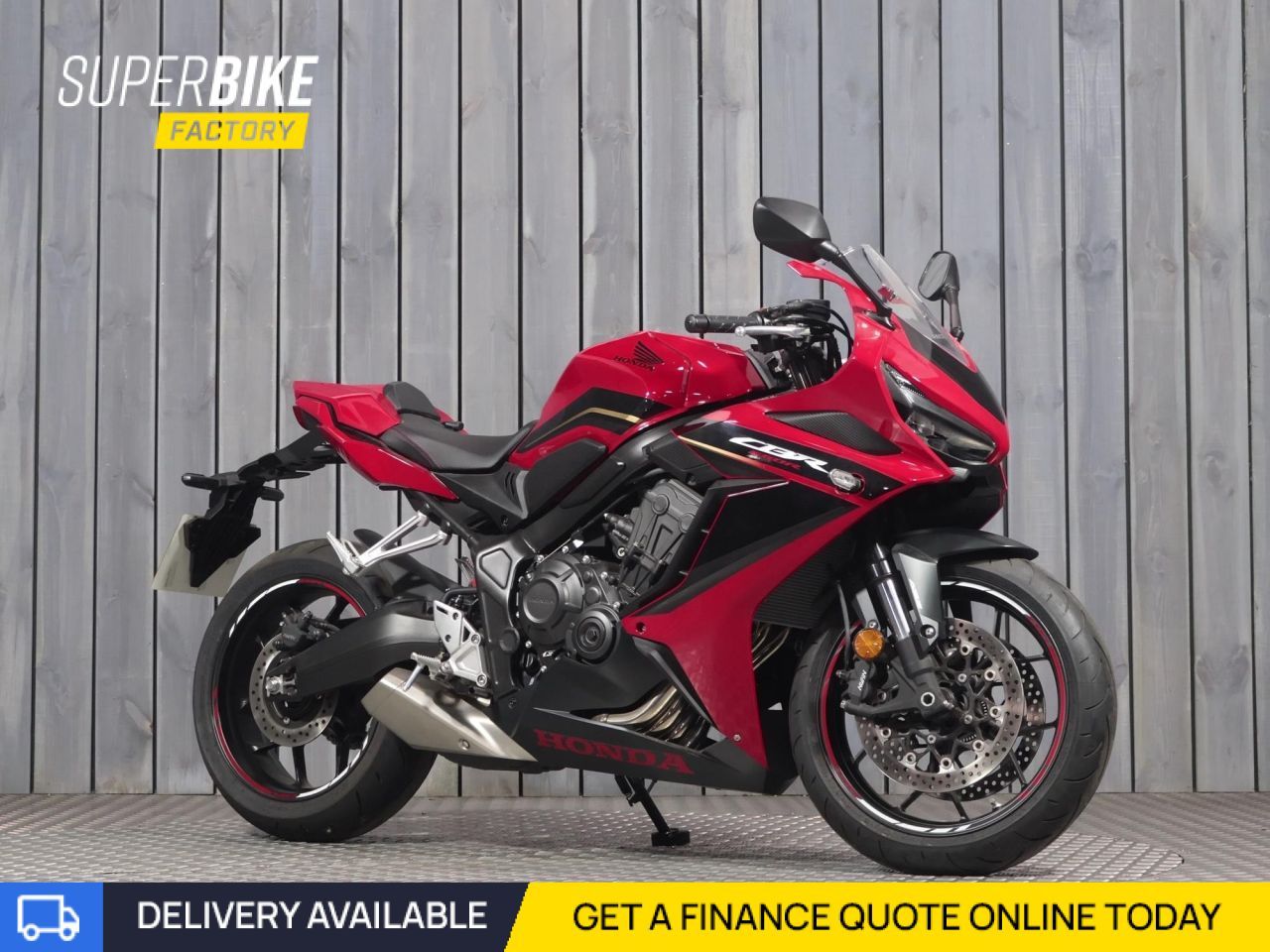 2023 HONDA CBR650R RED with 212 miles - Used Motorbikes Dealer ...