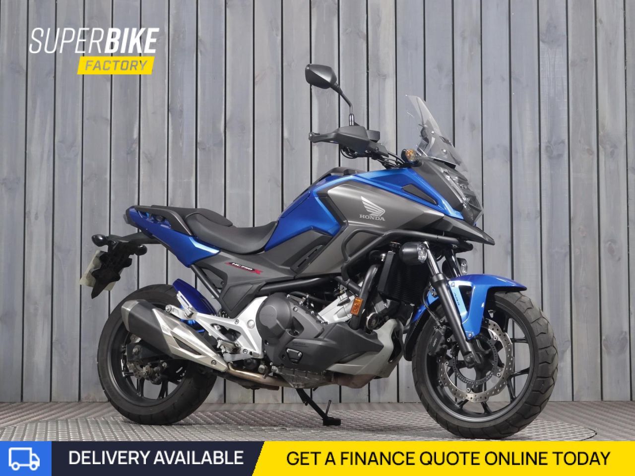 2019 HONDA NC750X BLUE with 4427 miles - Used Motorbikes Dealer ...
