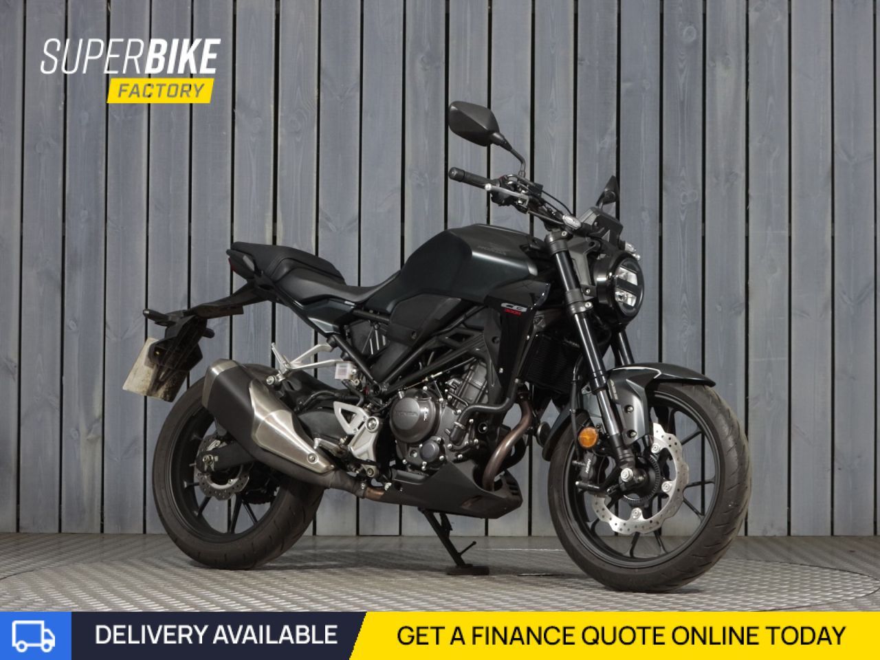 2024 HONDA CBF300 BLACK with 1054 miles - Used Motorbikes Dealer ...