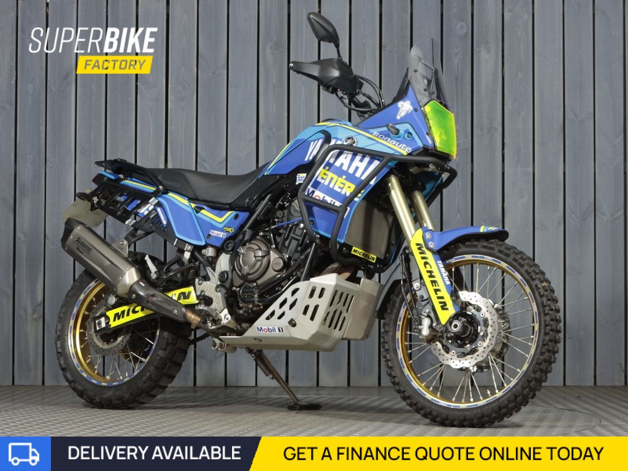 2021 YAMAHA TENERE 700 BLUE with 12682 miles - Used Motorbikes Dealer ...