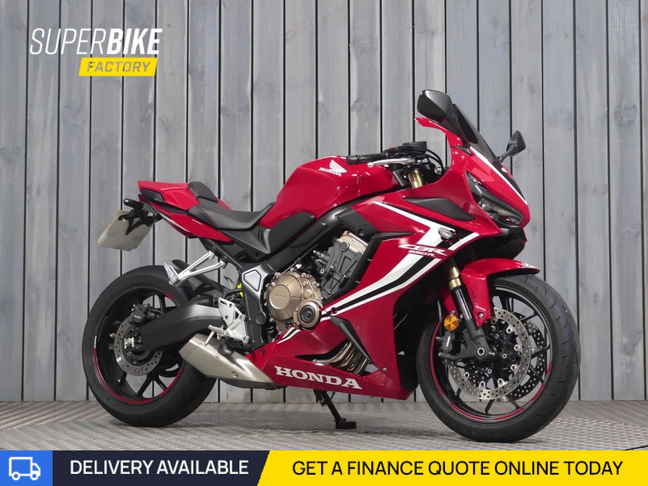 2020 HONDA CBR650R RED with 7057 miles - Used Motorbikes Dealer ...