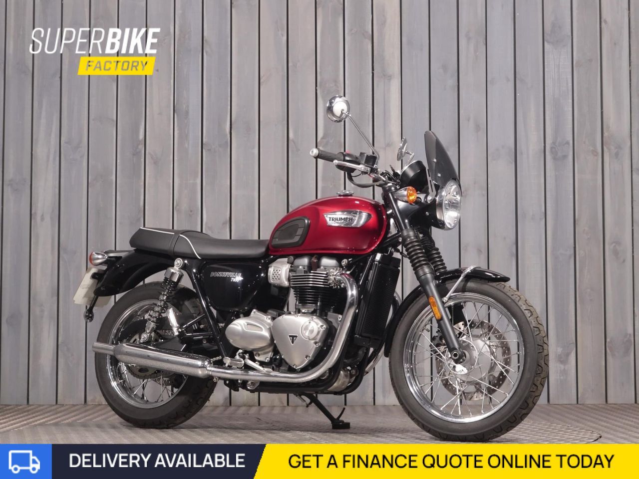 2021 TRIUMPH BONNEVILLE T100 - 393 miles | Superbike Factory