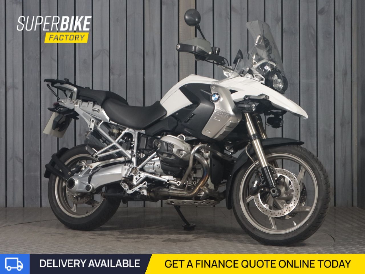 2010 BMW R1200GS WHITE with 28539 miles - Used Motorbikes Dealer ...