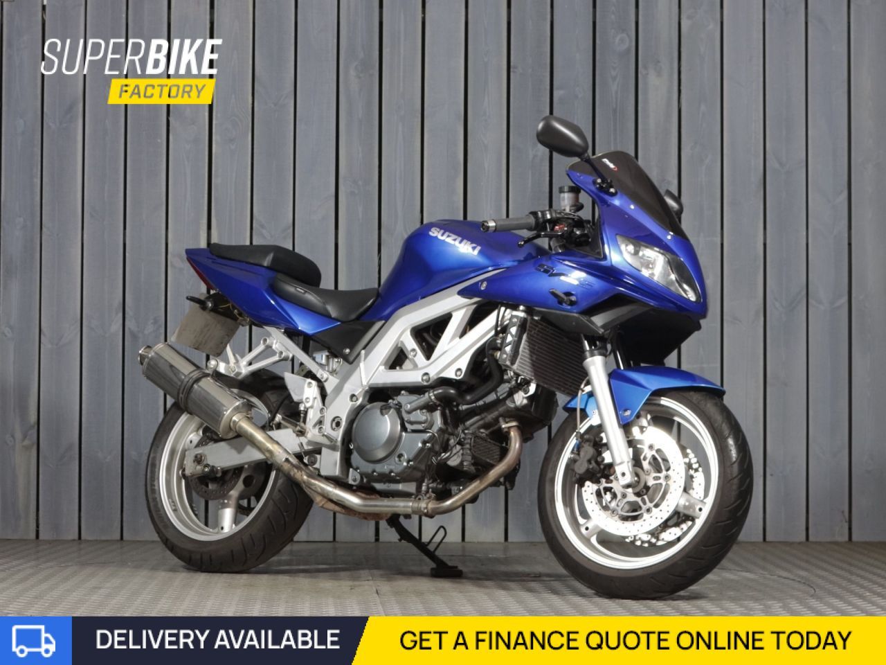 2003 SUZUKI SV650S BLUE with 21000 miles - Used Motorbikes Dealer ...
