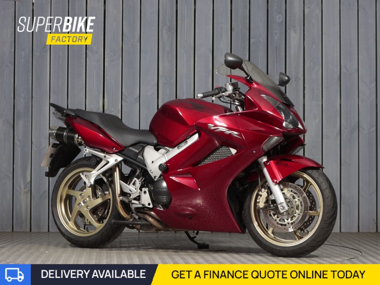 2008 HONDA VFR800 RED with 20411 miles - Used Motorbikes Dealer: Cheshire & Donington Park: The ...
