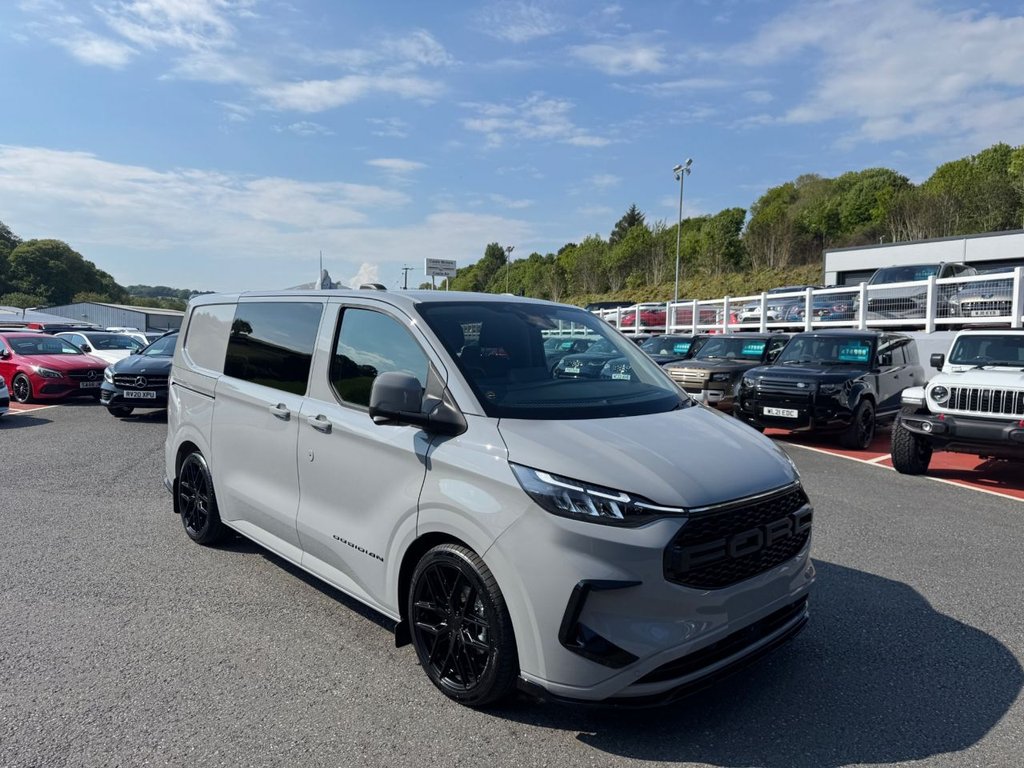 Ford Transit Custom BY Obsidian 320 Limited Crew Van Double Cab Diesel ...