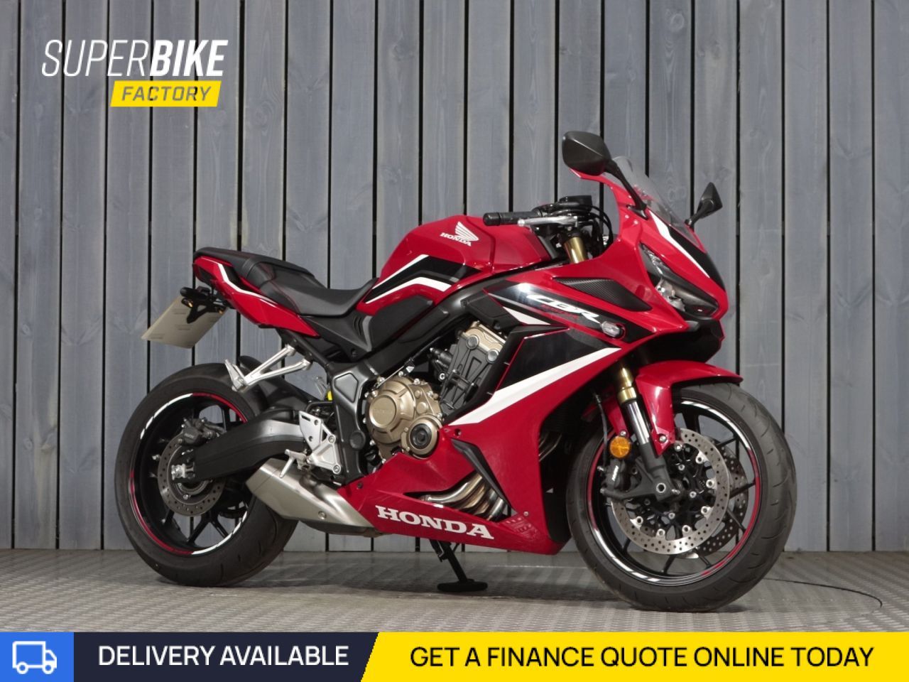 2021 HONDA CBR650R RED with 1027 miles - Used Motorbikes Dealer ...
