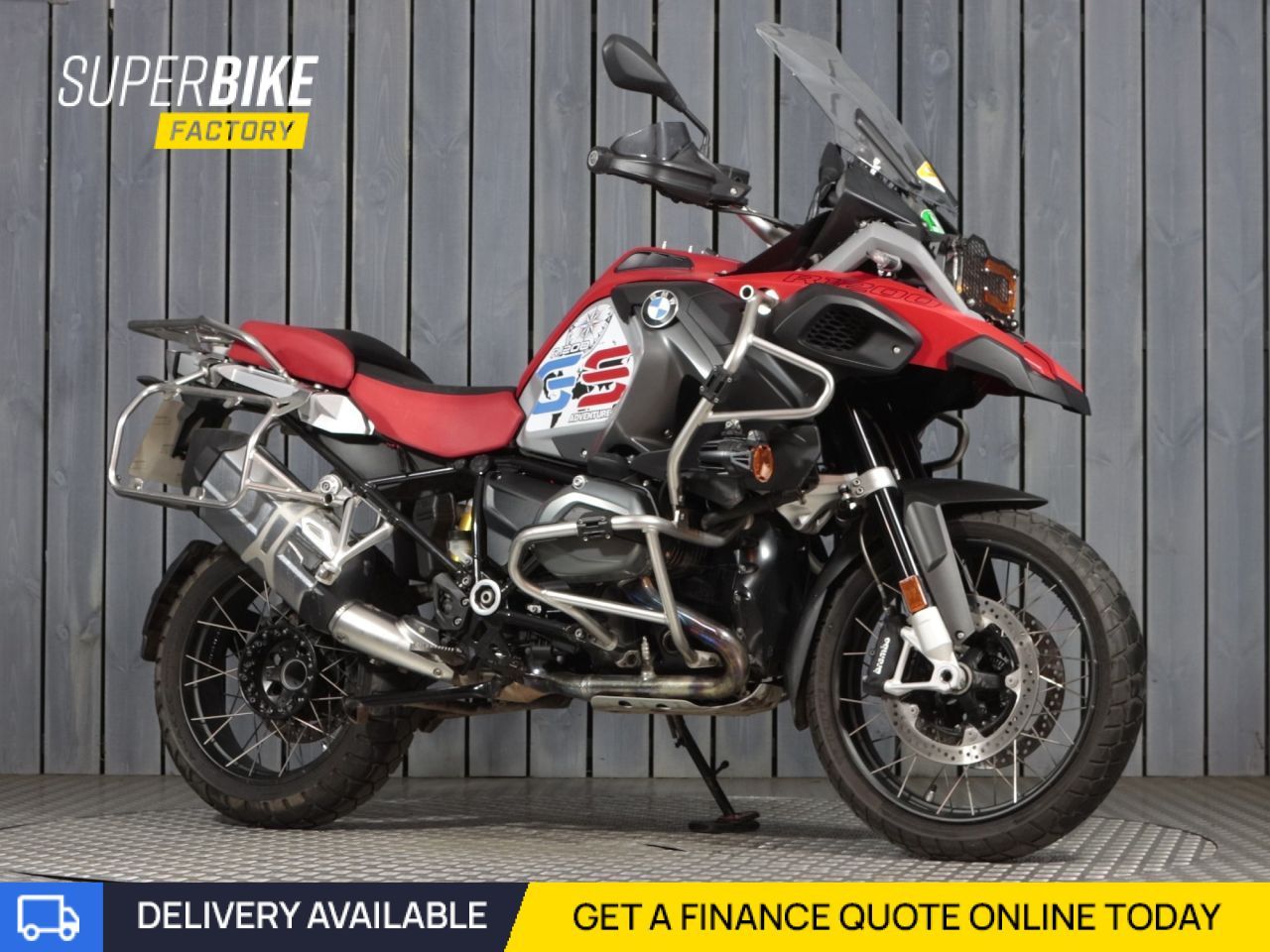 2017 BMW R1200GS ADVENTURE RED with 20091 miles - Used Motorbikes ...