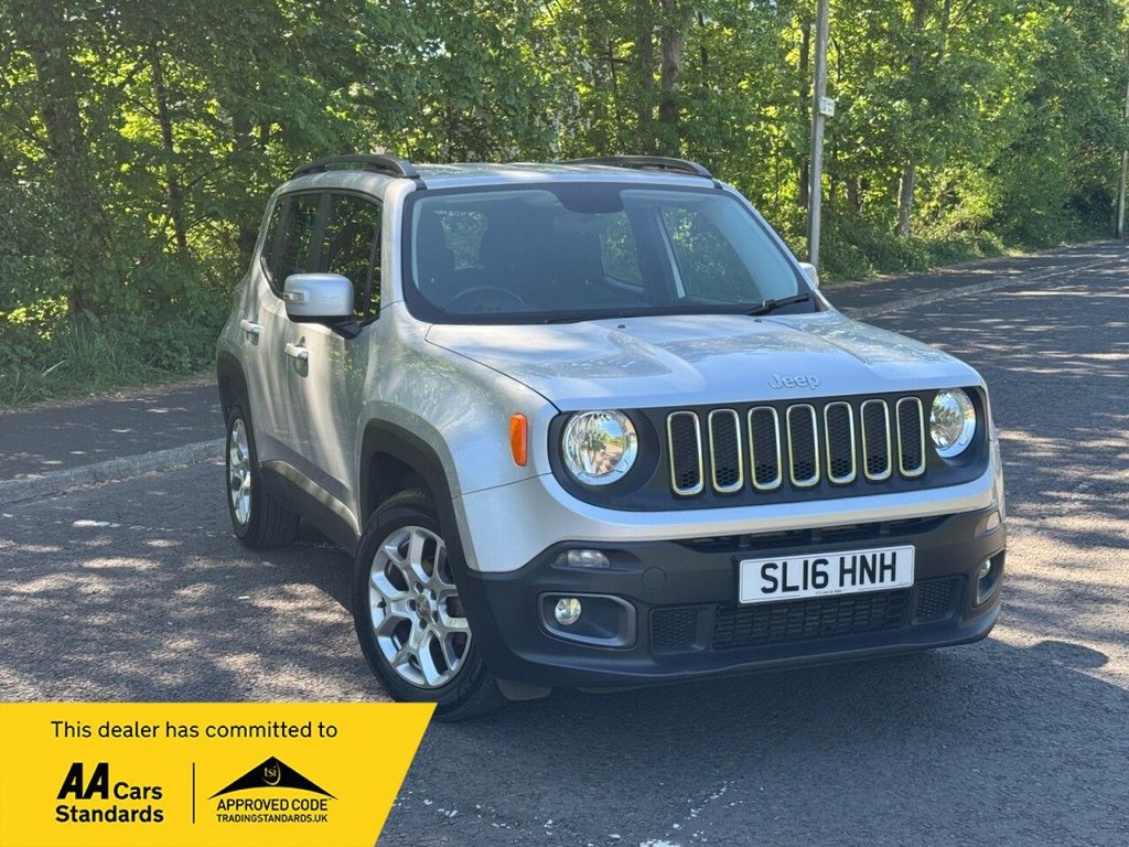 Jeep Renegade 1.4t Multiairii Longitude Suv 5dr Petrol Manual Euro 6 (s/S) (140 Ps)