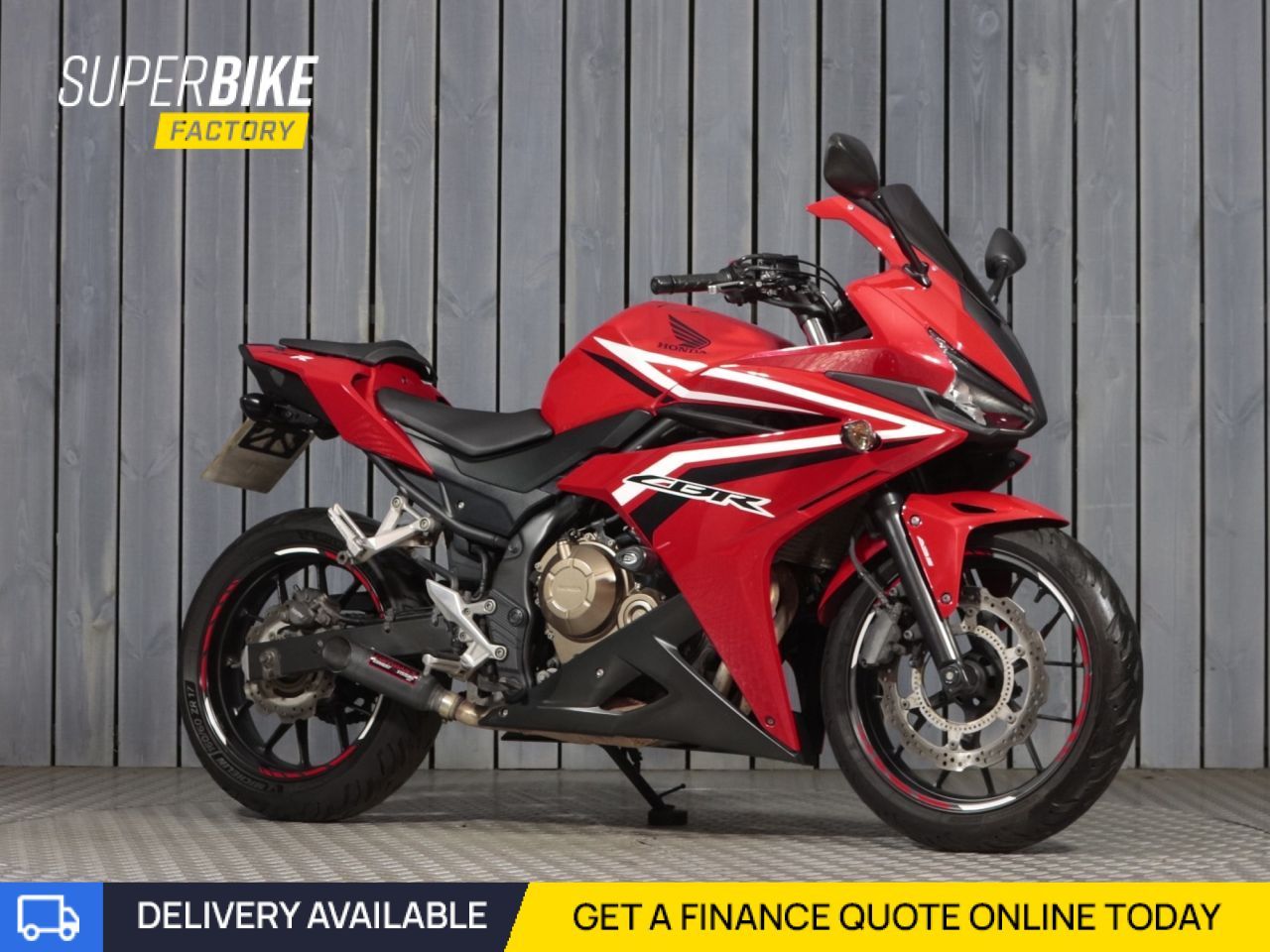 2017 HONDA CBR500R RED with 14259 miles - Used Motorbikes Dealer ...