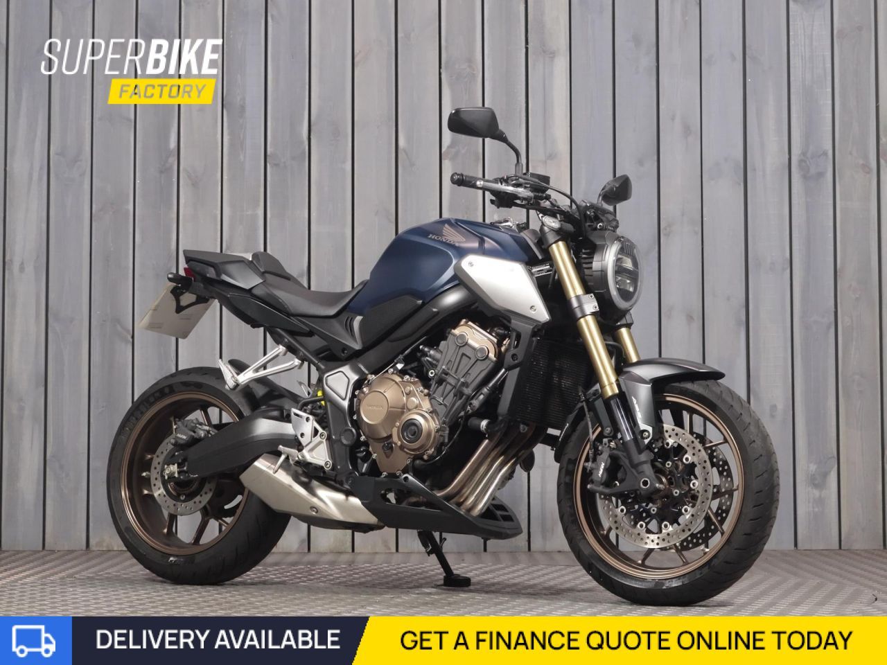 2019 HONDA CB650R BLUE with 13105 miles - Used Motorbikes Dealer ...