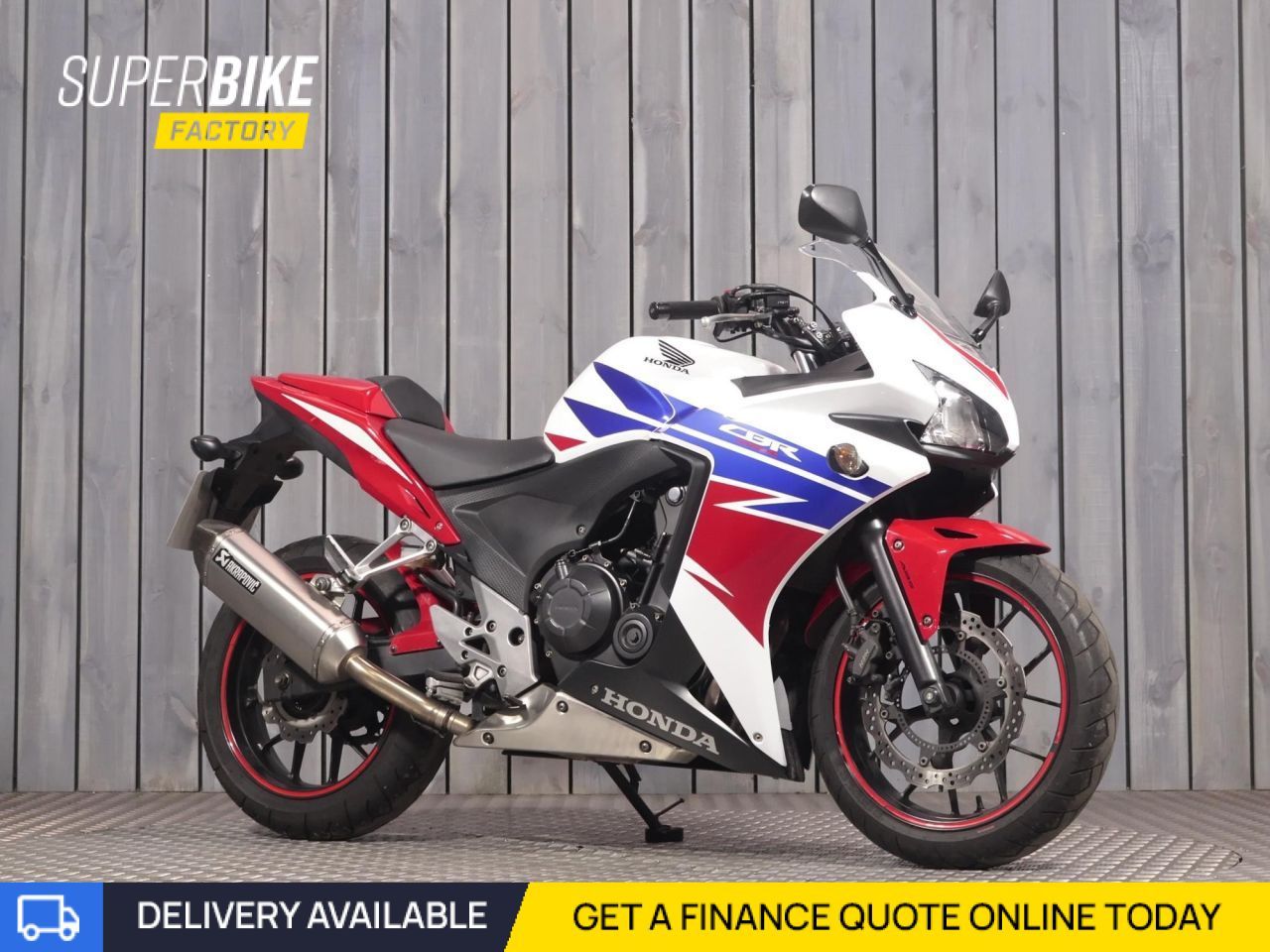 2014 HONDA CBR500R - 14634 miles | Superbike Factory