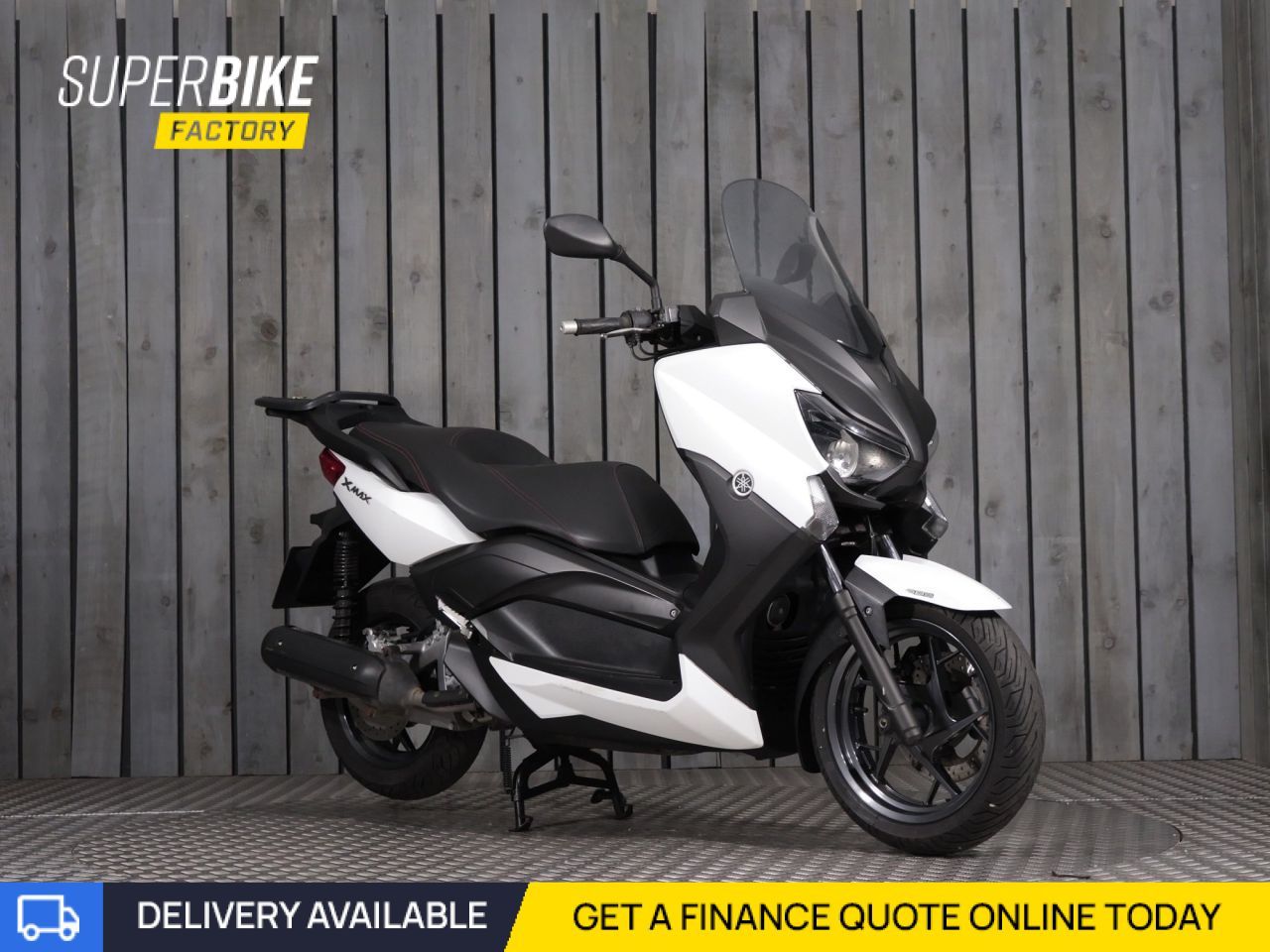 2016 YAMAHA XMAX WHITE with 11760 miles - Used Motorbikes Dealer ...
