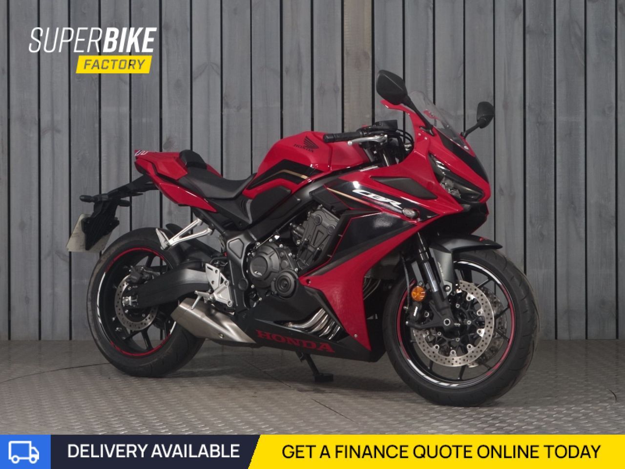 2023 HONDA CBR650R RED with 1413 miles - Used Motorbikes Dealer ...