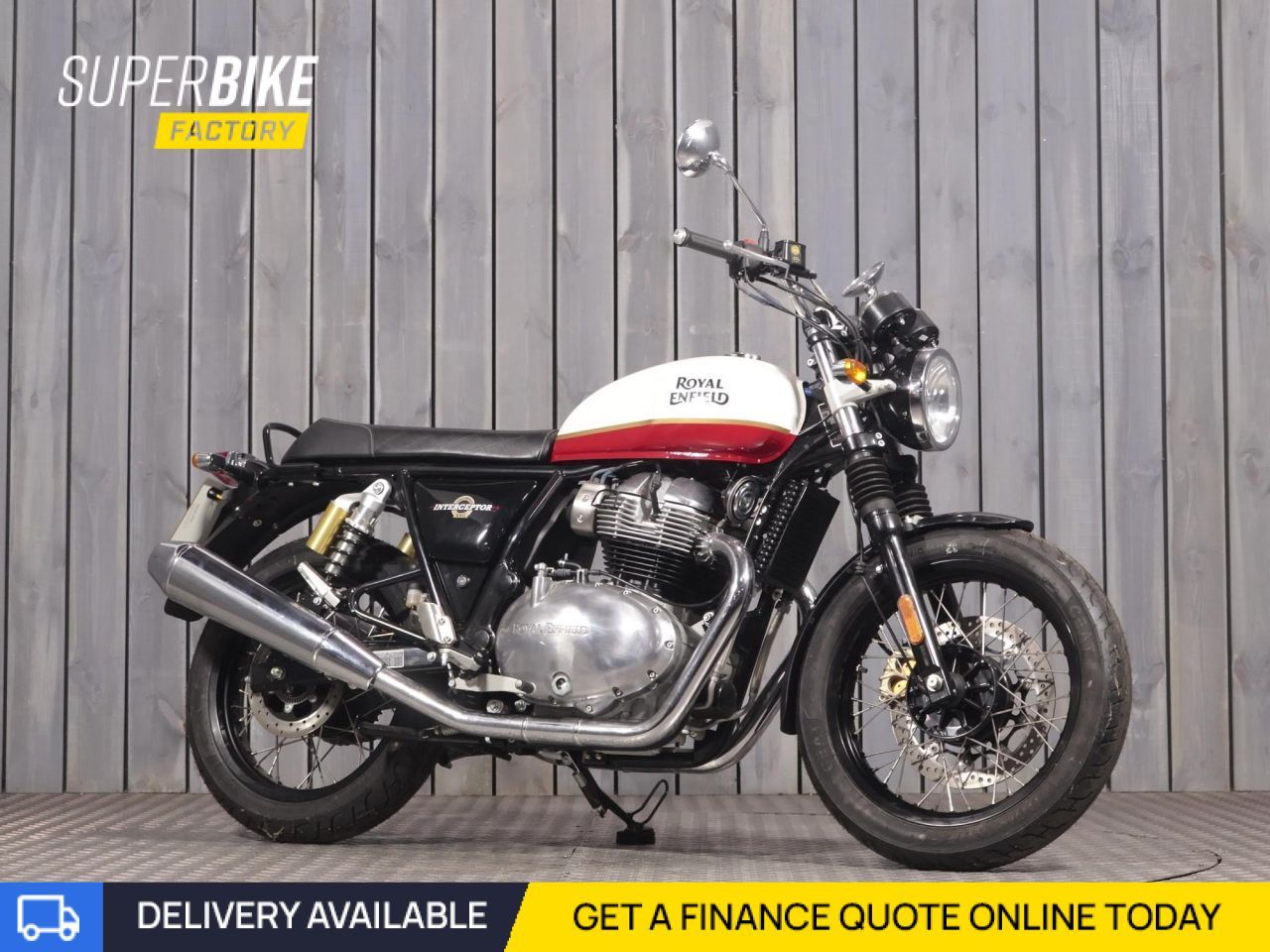 2022 ROYAL ENFIELD INTERCEPTOR 650 - 45 miles | Superbike Factory