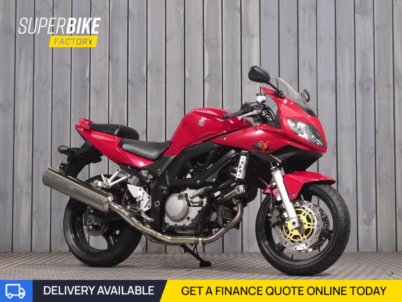 2006 SUZUKI SV650S RED with 25146 miles - Used Motorbikes Dealer ...