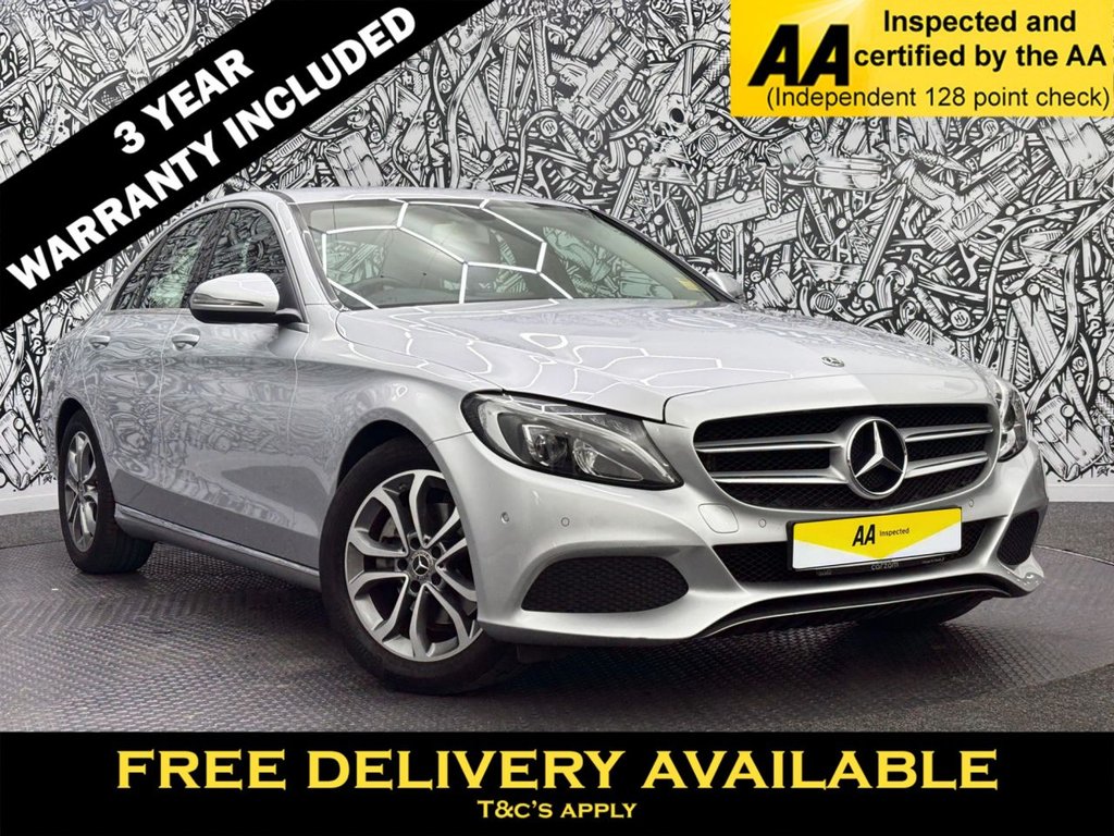 Mercedes-Benz C-Class 2.1 C220d Sport Saloon 4dr Diesel G-Tronic+ Euro 6 (s/S) (170 Ps)