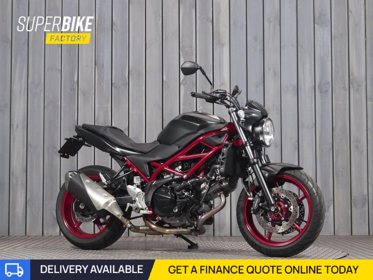 2020 SUZUKI SV650 BLACK with 2303 miles - Used Motorbikes Dealer ...