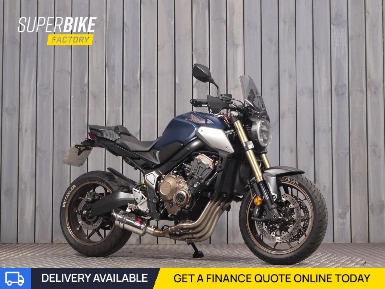 2020 HONDA CB650R BLUE with 5192 miles - Used Motorbikes Dealer: Macclesfield & Donington Park ...