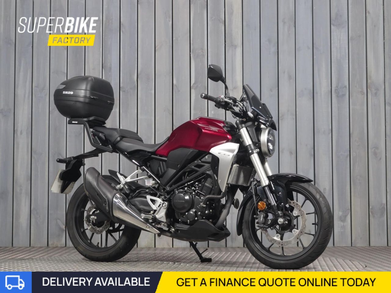 2018 HONDA CBF300 RED with 3352 miles - Used Motorbikes Dealer ...