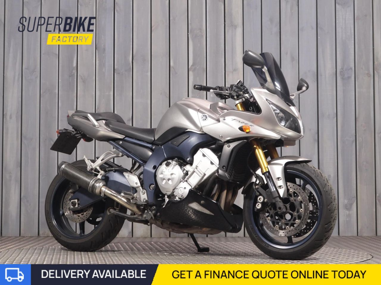 2006 YAMAHA FZ1 SILVER with 14626 miles - Used Motorbikes Dealer ...