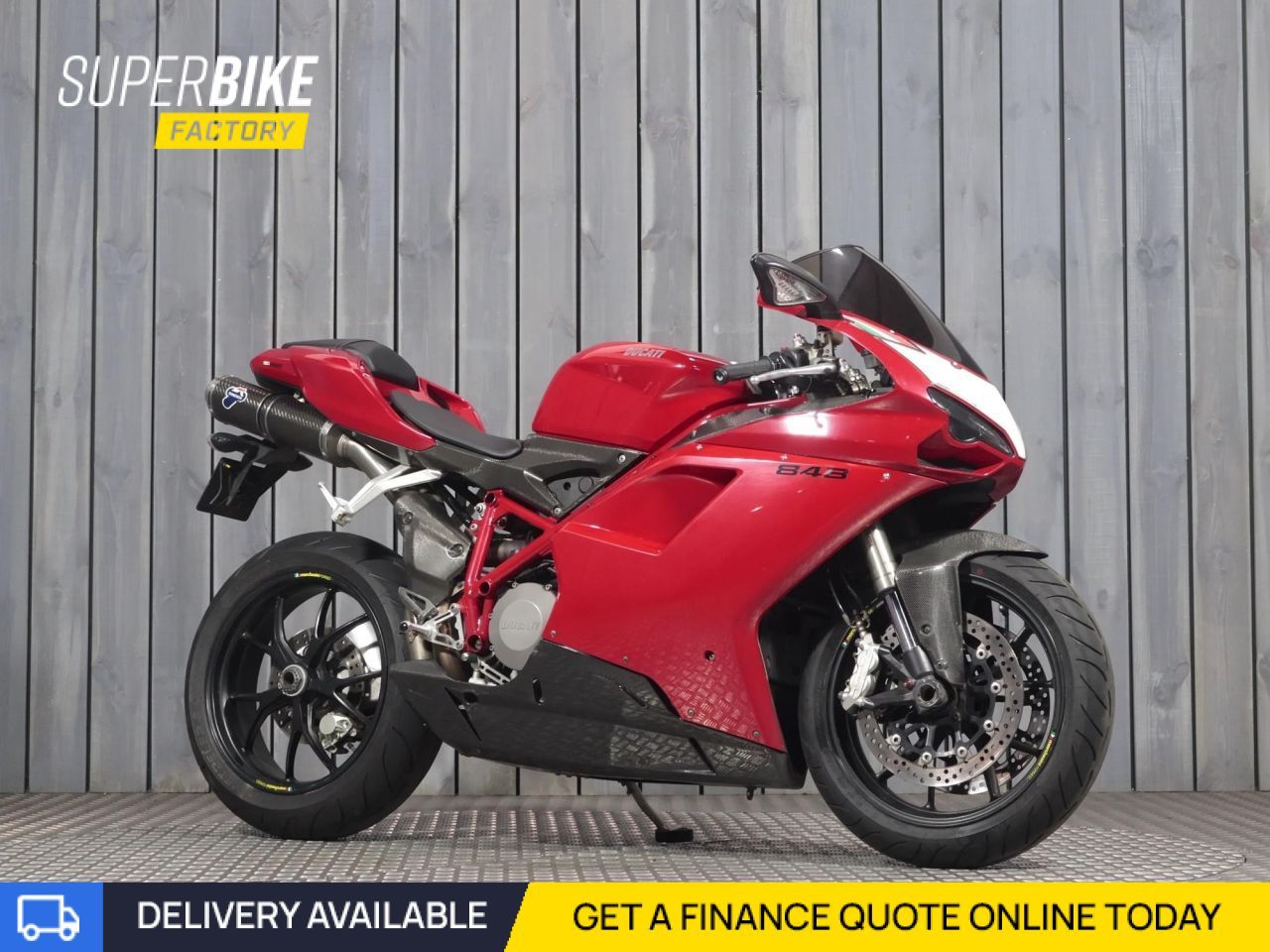 2008 DUCATI 848 RED with 20820 miles - Used Motorbikes Dealer: Cheshire & Donington Park: The ...