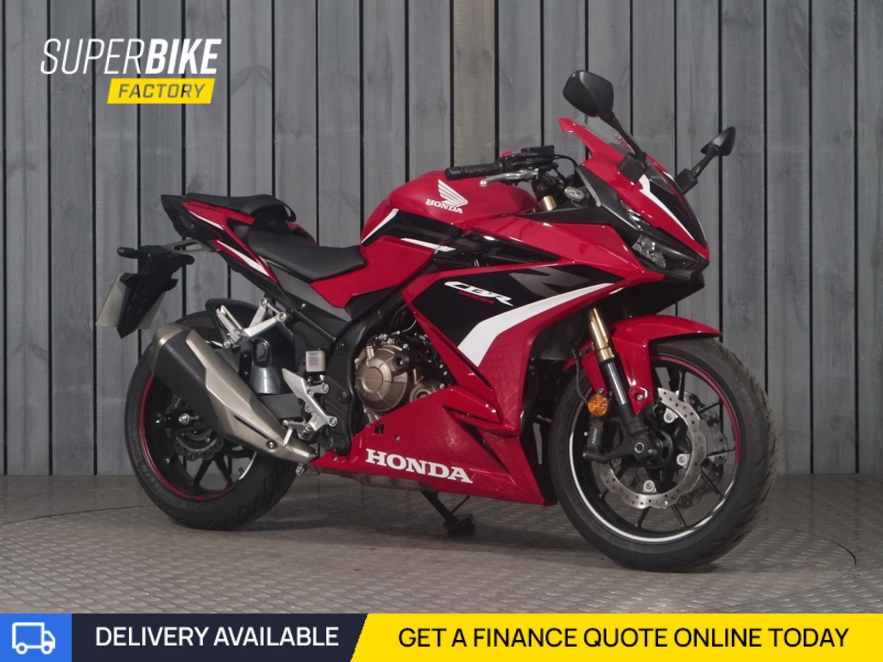 2022 HONDA CBR500R RED with 662 miles - Used Motorbikes Dealer ...