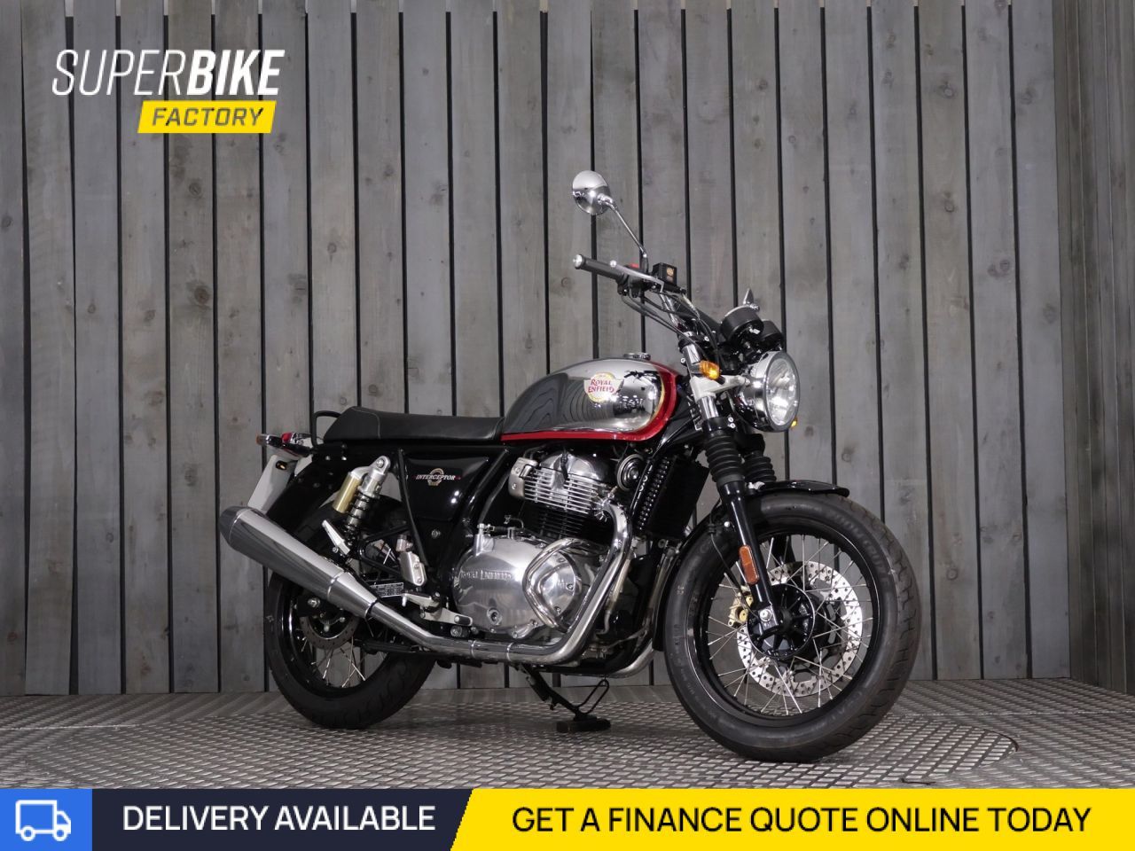 2022 ROYAL ENFIELD INTERCEPTOR 650 - 90 miles | Superbike Factory