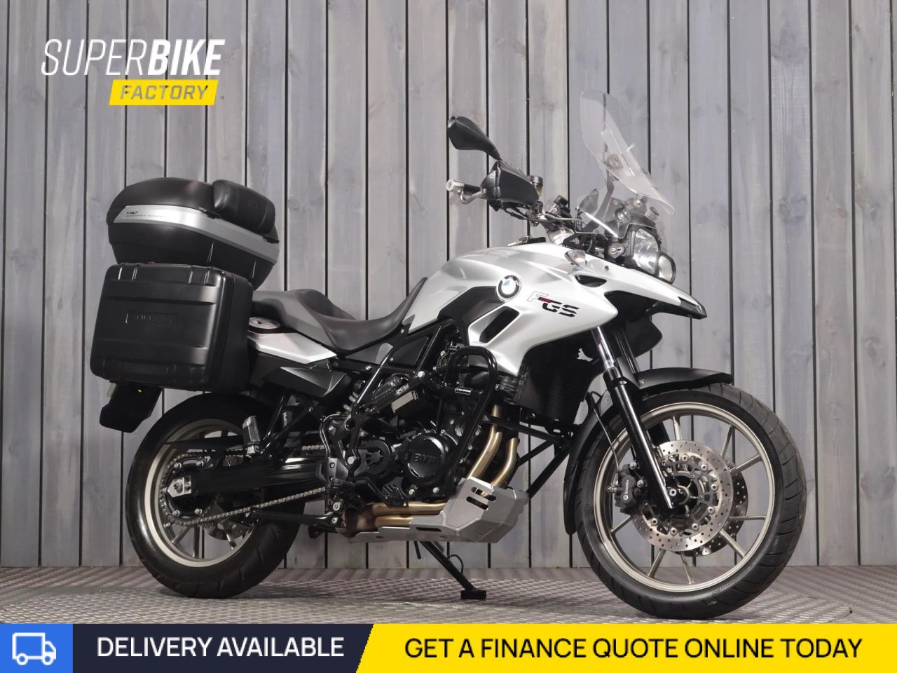 2014 BMW F700GS SILVER with 19124 miles - Used Motorbikes Dealer ...