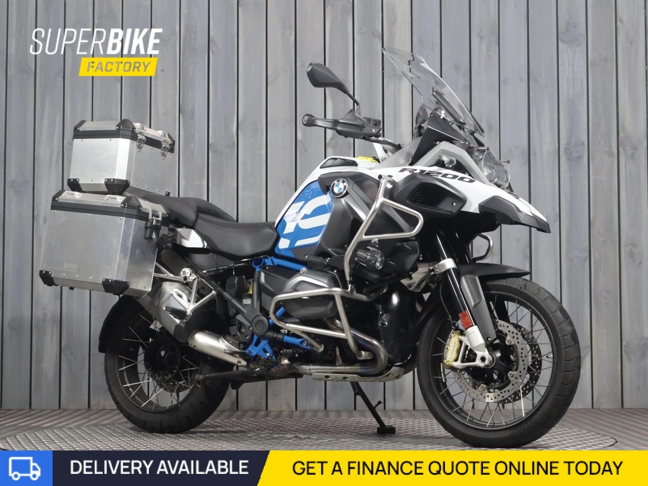 2017 BMW R1200GS ADVENTURE BLUE with 17240 miles - Used Motorbikes ...