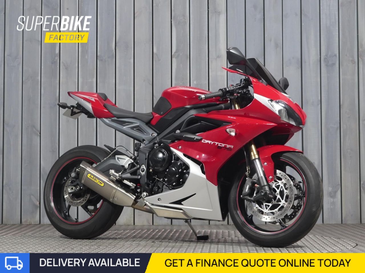 2015 TRIUMPH DAYTONA 675 - 7901 miles | Superbike Factory