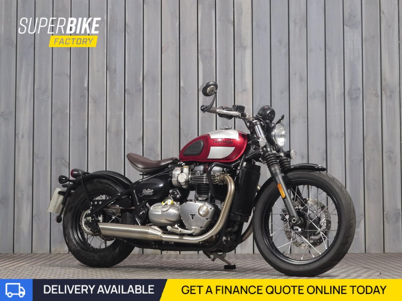2017 TRIUMPH BOBBER - 4194 miles | Superbike Factory