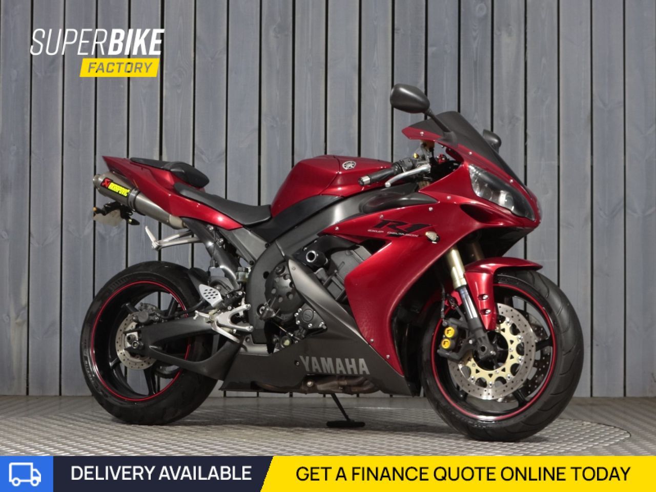 2006 YAMAHA R1 RED with 15050 miles - Used Motorbikes Dealer: Cheshire ...