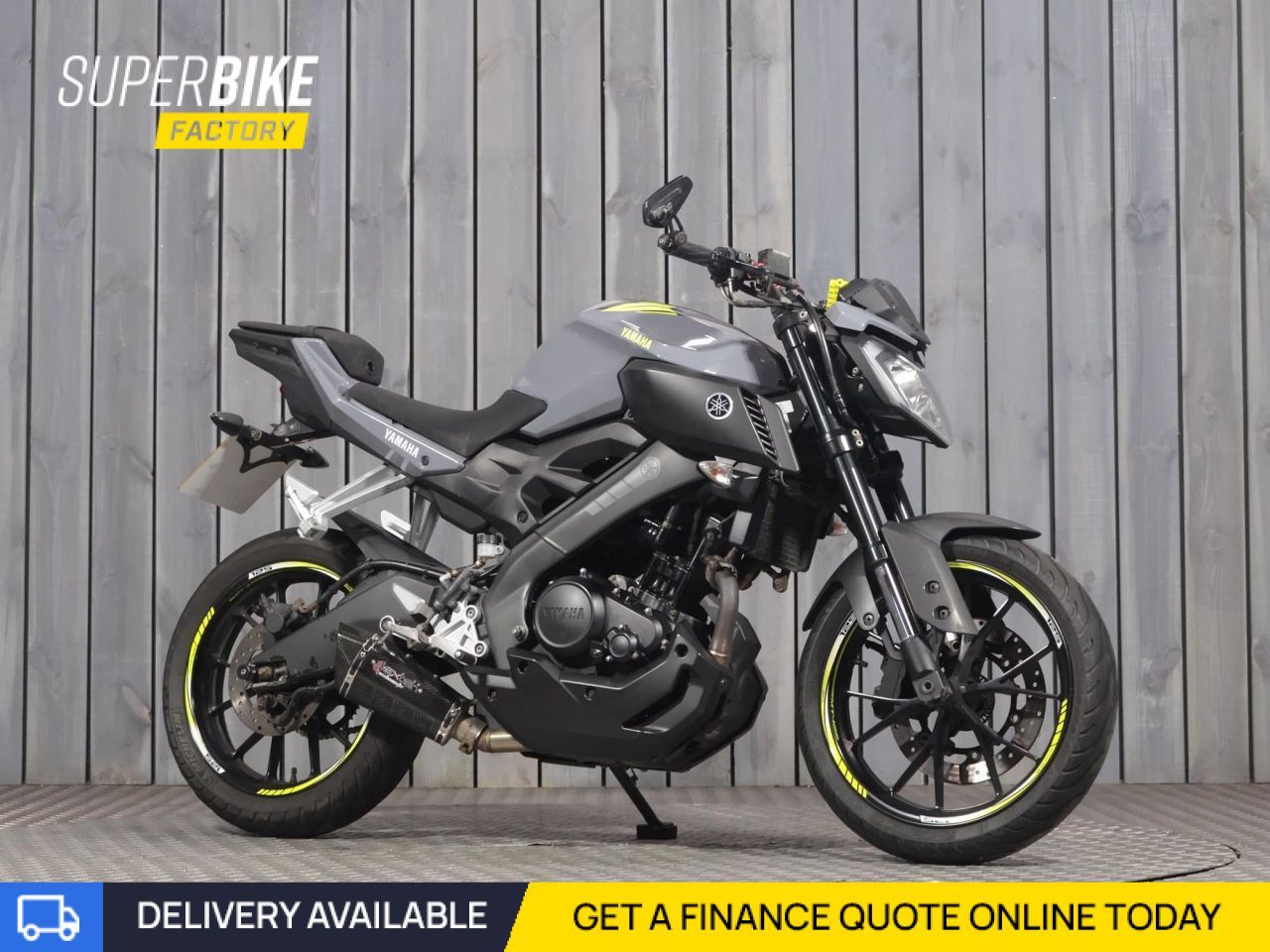 2016 YAMAHA MT-125 GREY with 13983 miles - Used Motorbikes Dealer ...
