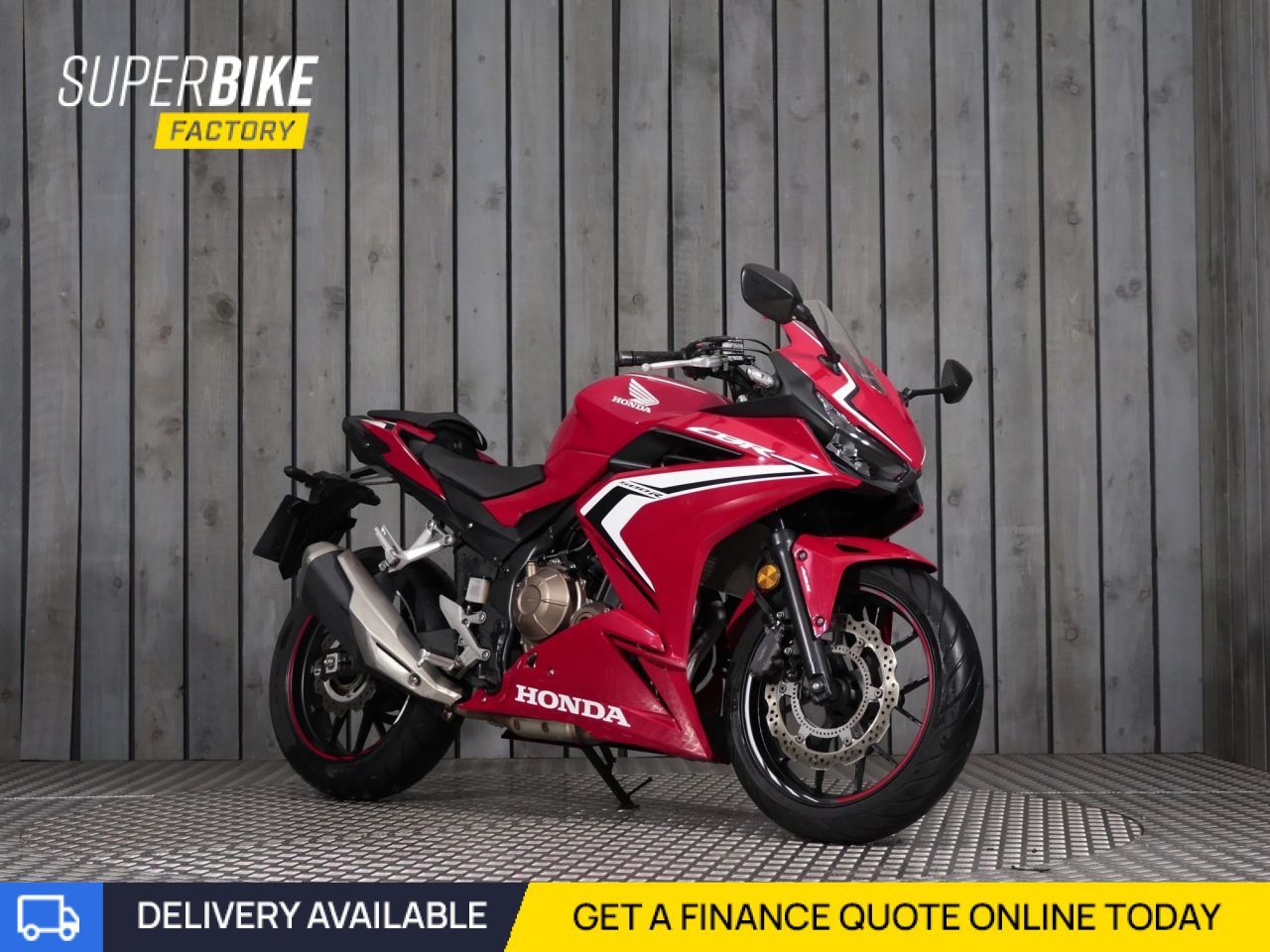 2020 HONDA CBR500R RED with 1366 miles - Used Motorbikes Dealer ...