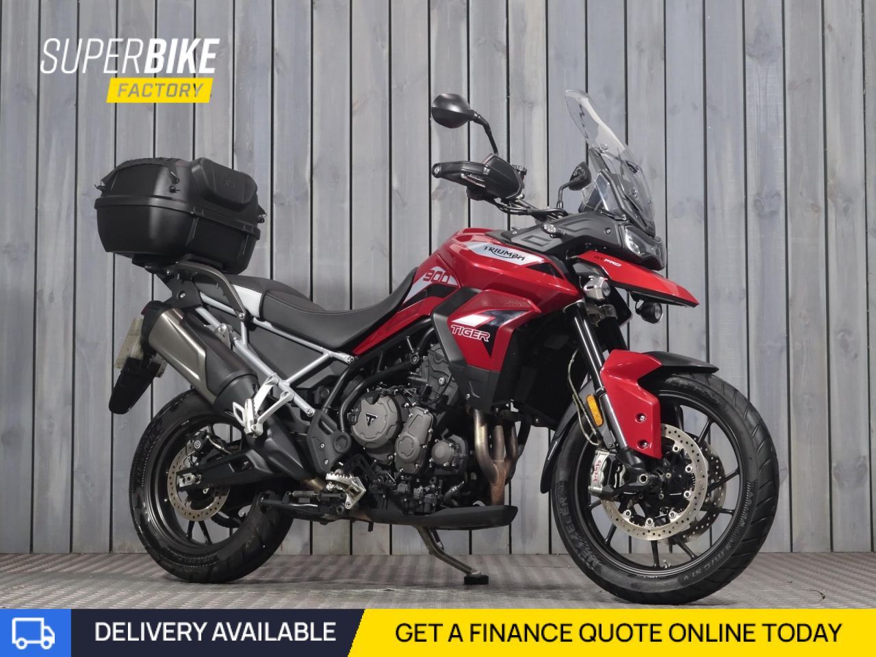 2023 TRIUMPH TIGER 900 BLACK with 4007 miles - Used Motorbikes Dealer ...