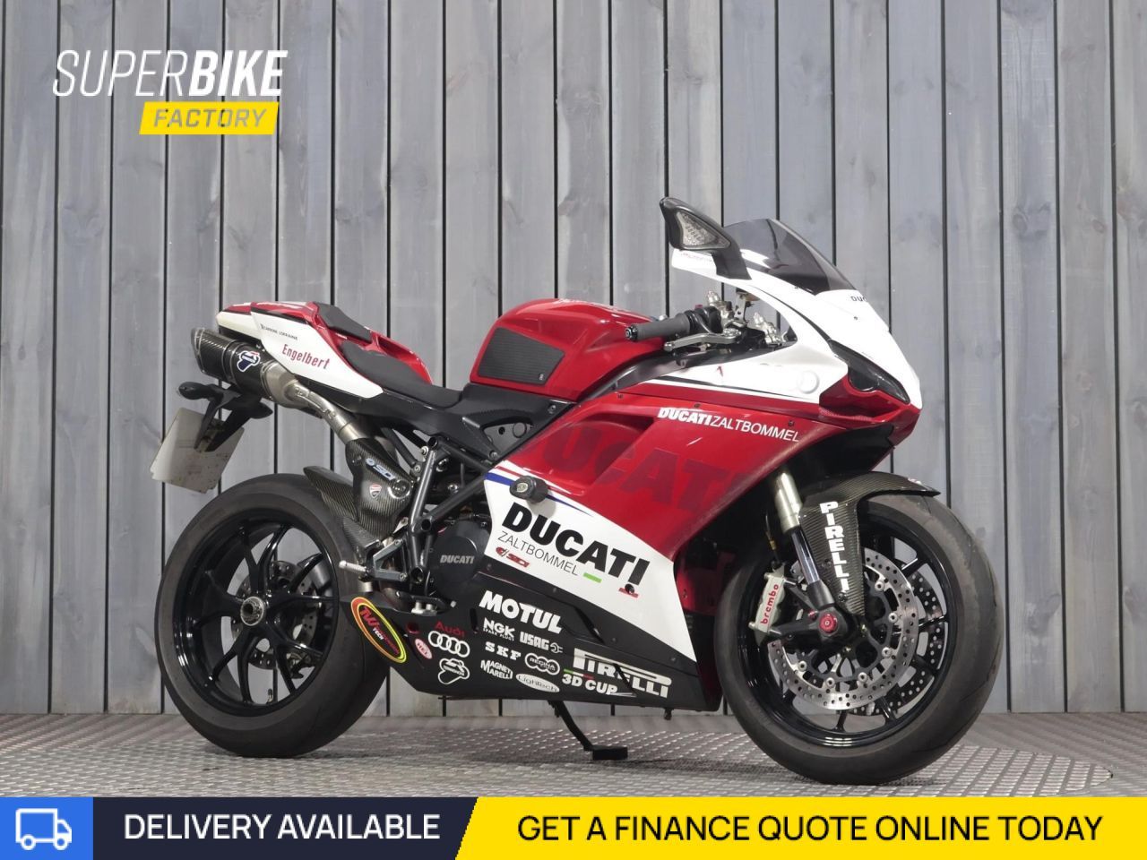 2011 DUCATI 848 RED with 12942 miles - Used Motorbikes Dealer: Cheshire & Donington Park: The ...