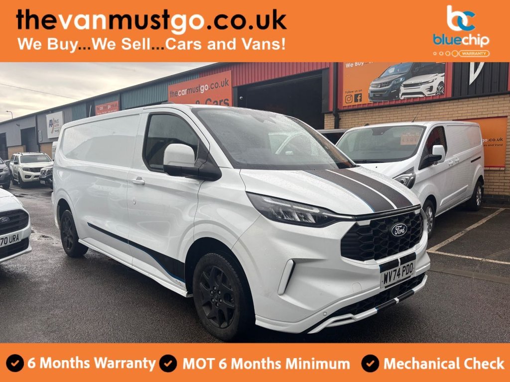 Ford Transit Custom 2.0 300 Ecoblue Sport Panel Van 5dr Diesel Auto L2 ...
