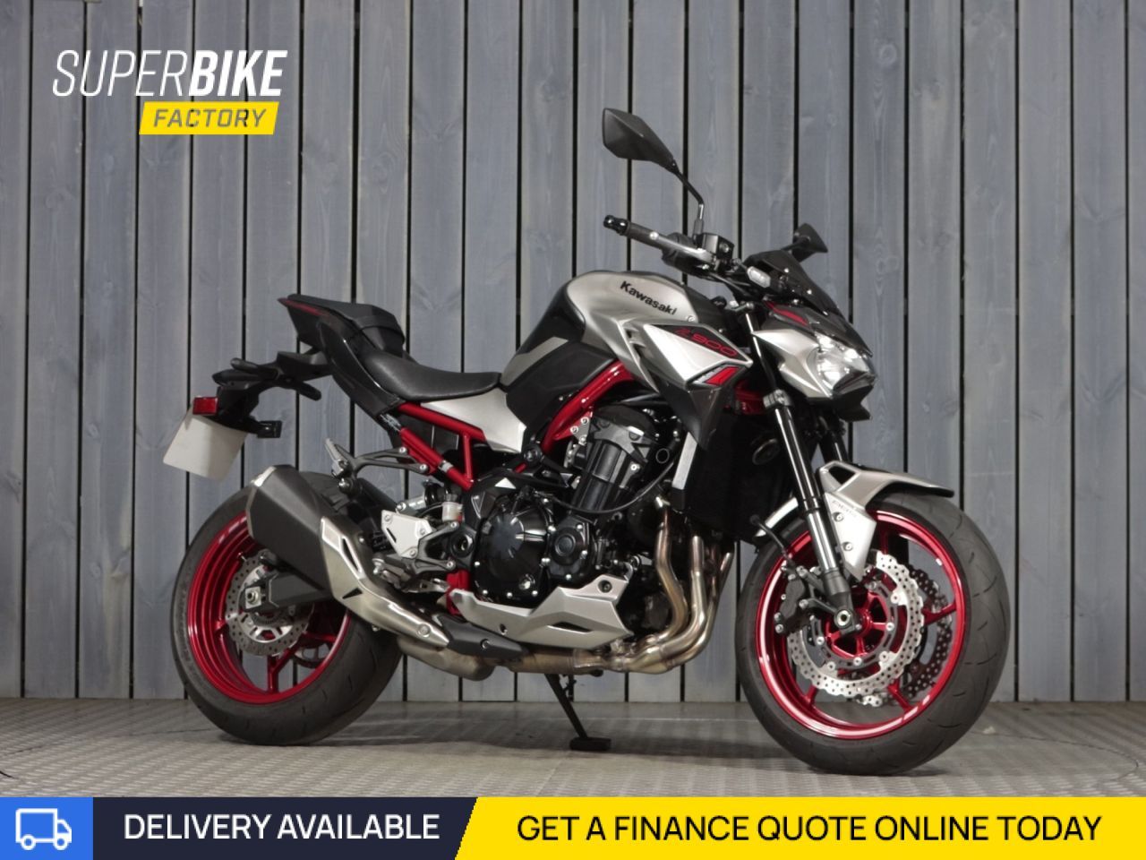 2023 KAWASAKI Z900 SILVER with 1620 miles - Used Motorbikes Dealer ...