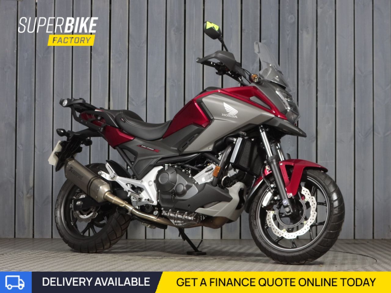 2019 HONDA NC750X RED with 1816 miles - Used Motorbikes Dealer ...