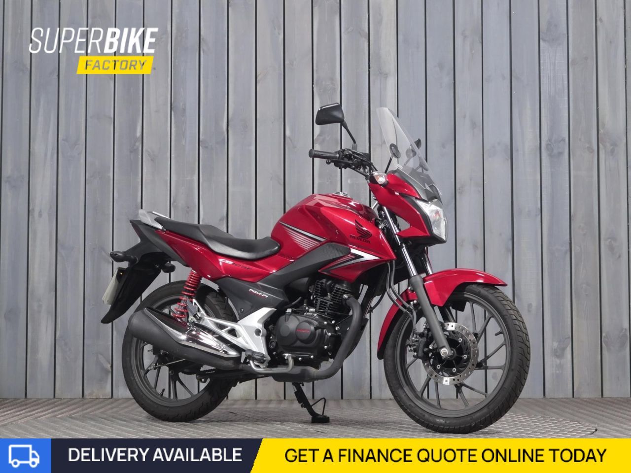 2020 HONDA CB125F - 1320 miles | Superbike Factory