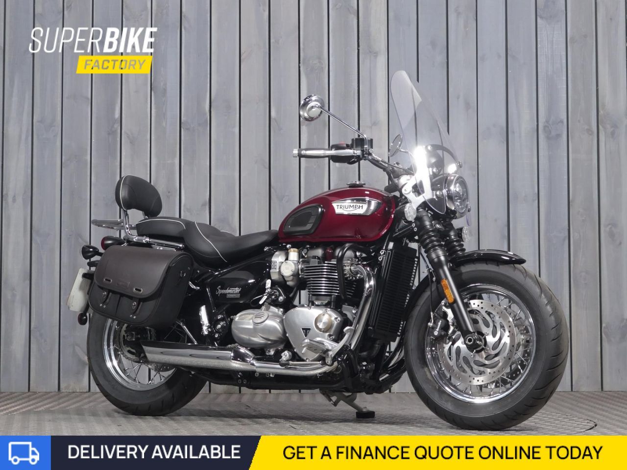2023 TRIUMPH SPEEDMASTER 1200 - 333 miles | Superbike Factory